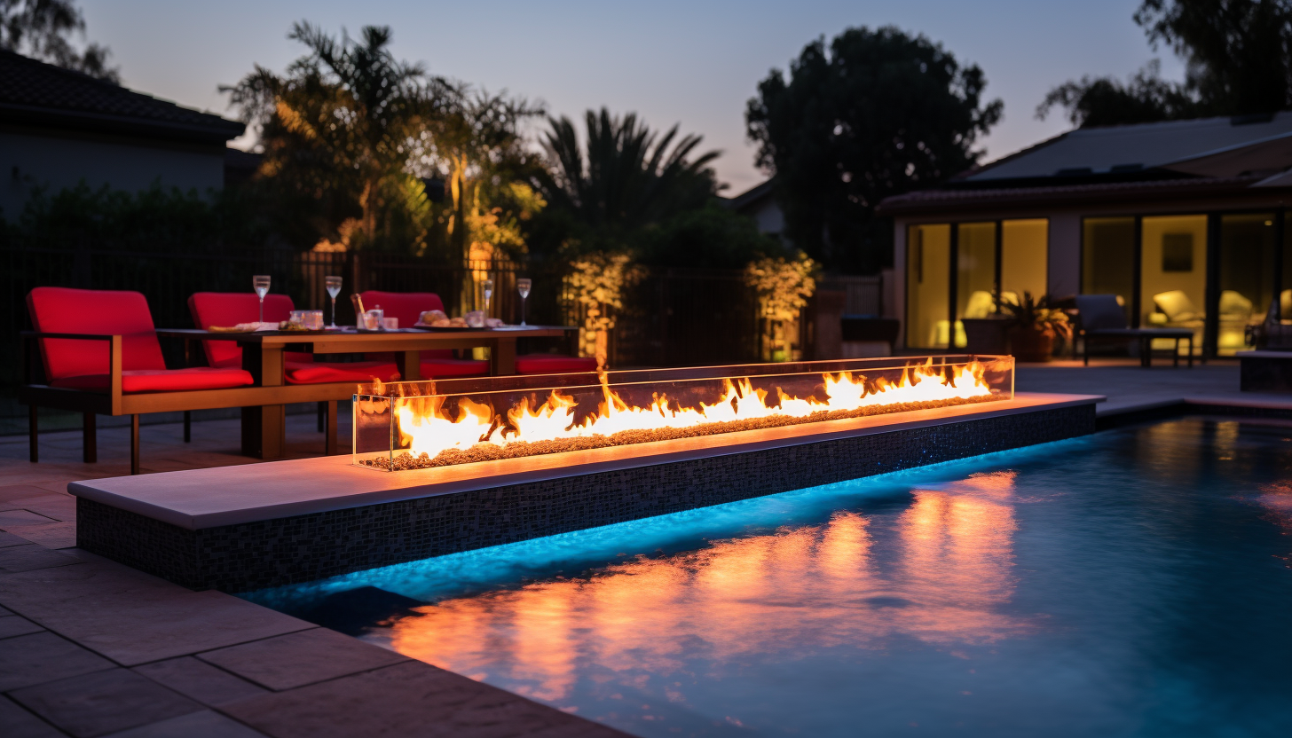 Fire Features | A Veterans Pool Company | Texas